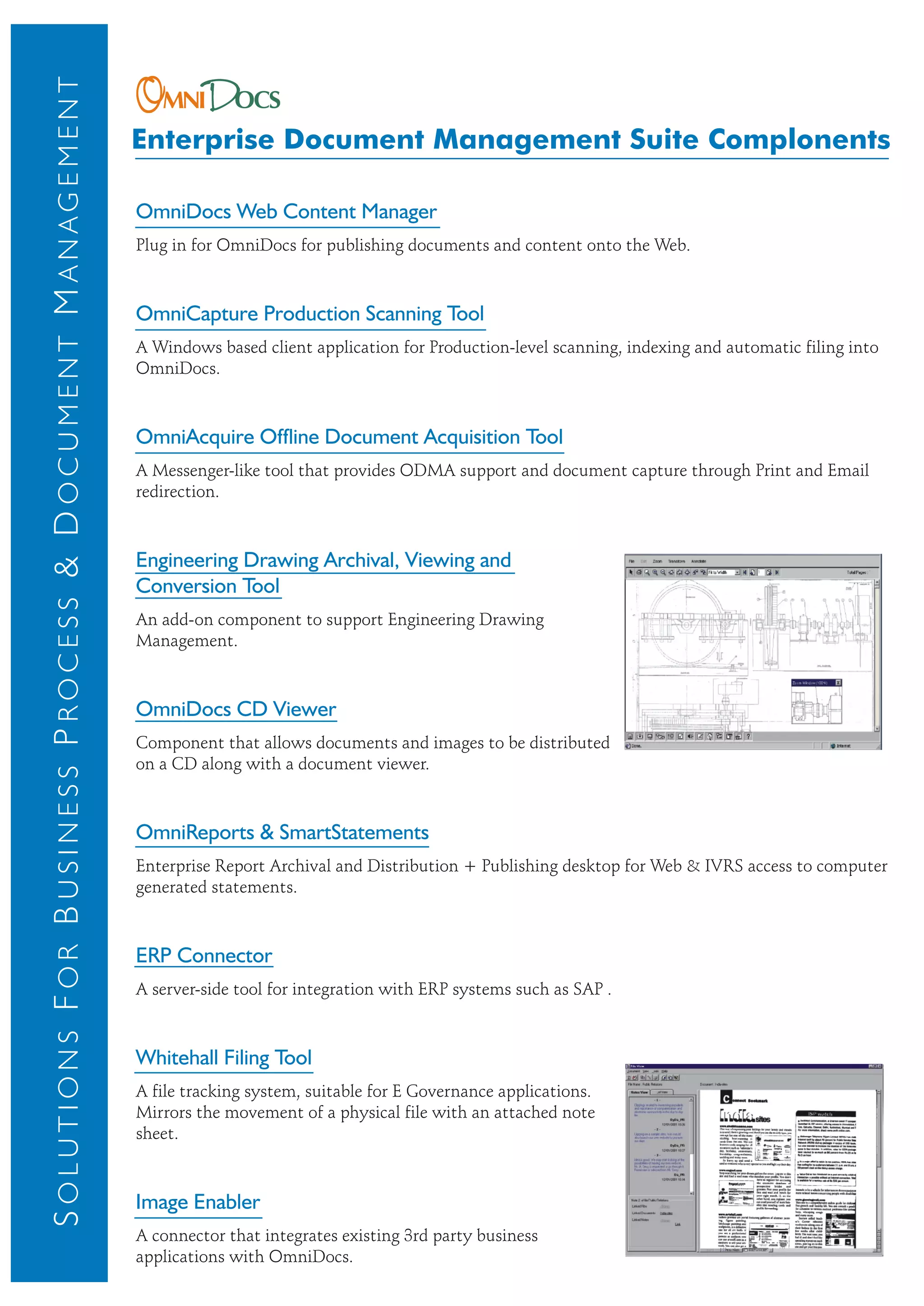 Newgen Omni Docs Brochure | PPT