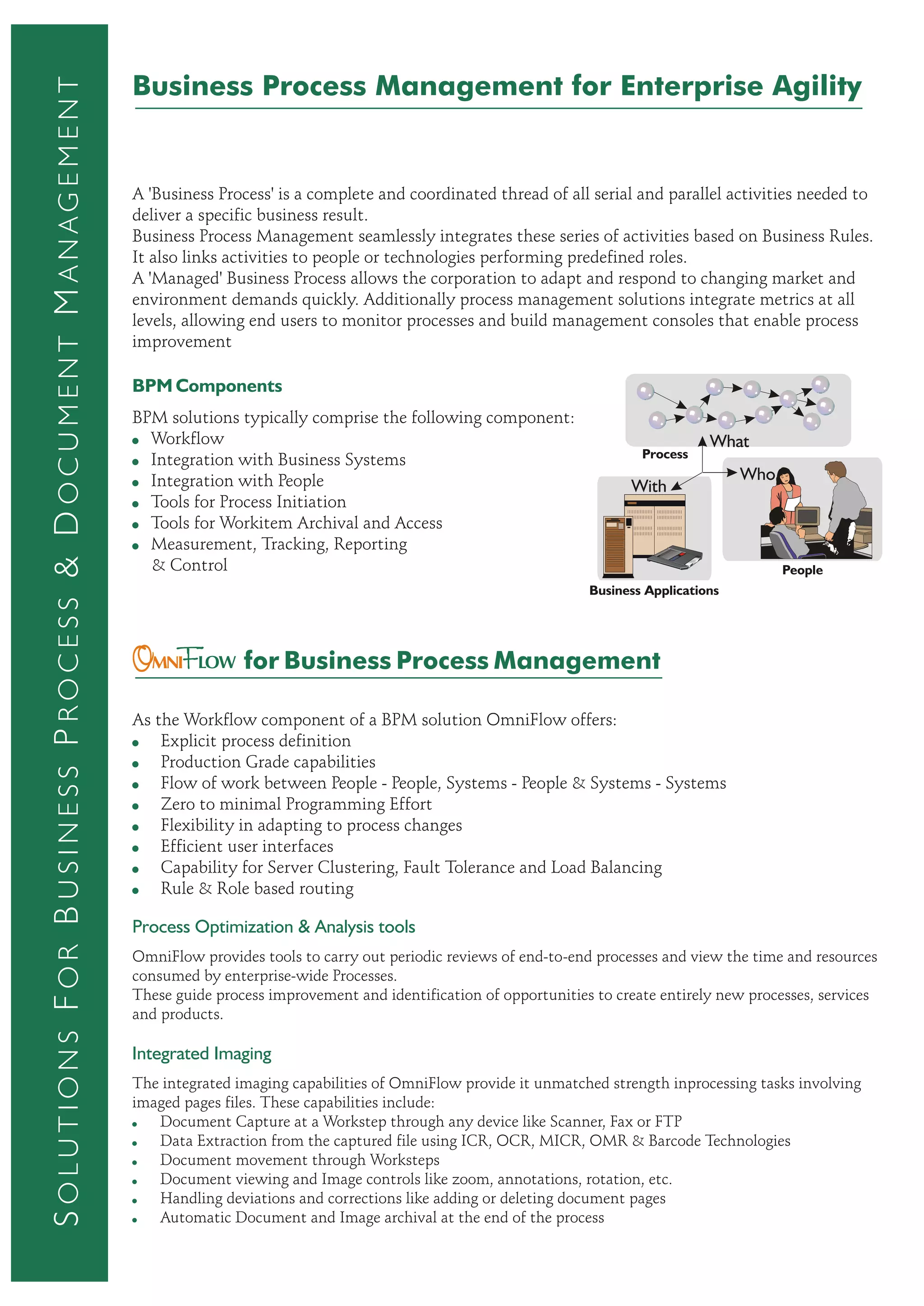 Newgen Omni Flow Brochure | PDF