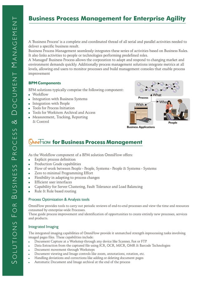 Newgen Omni Flow Brochure | PDF
