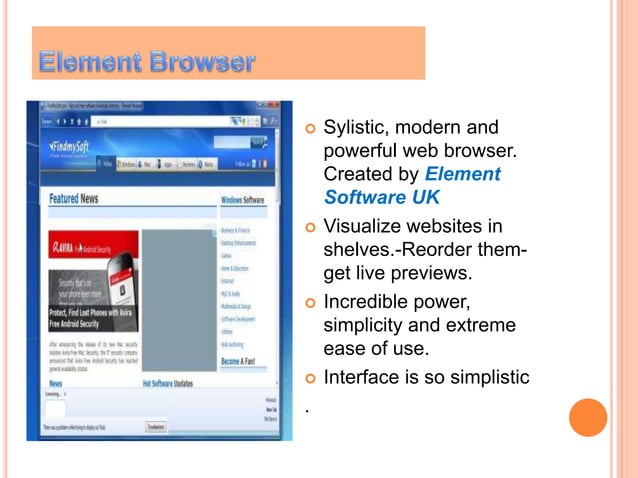 New gen web browsers and search tools | PPTX | Browsers | Computer Software and Applications