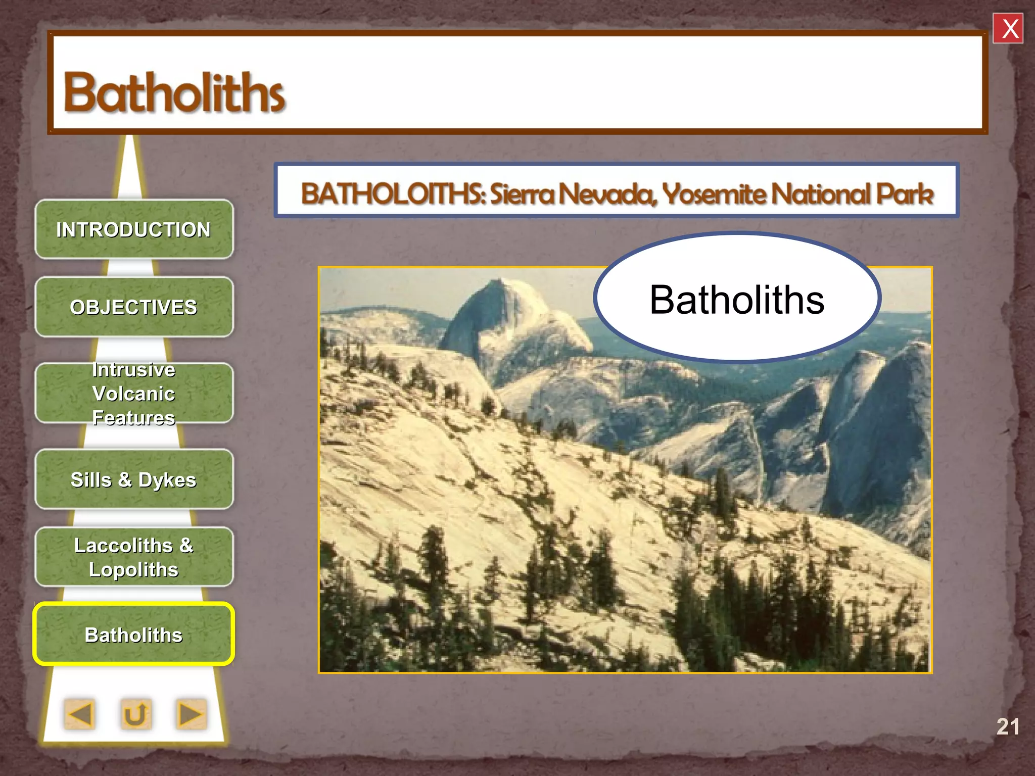 Geography M1 Intrusive Volcanic | PPT