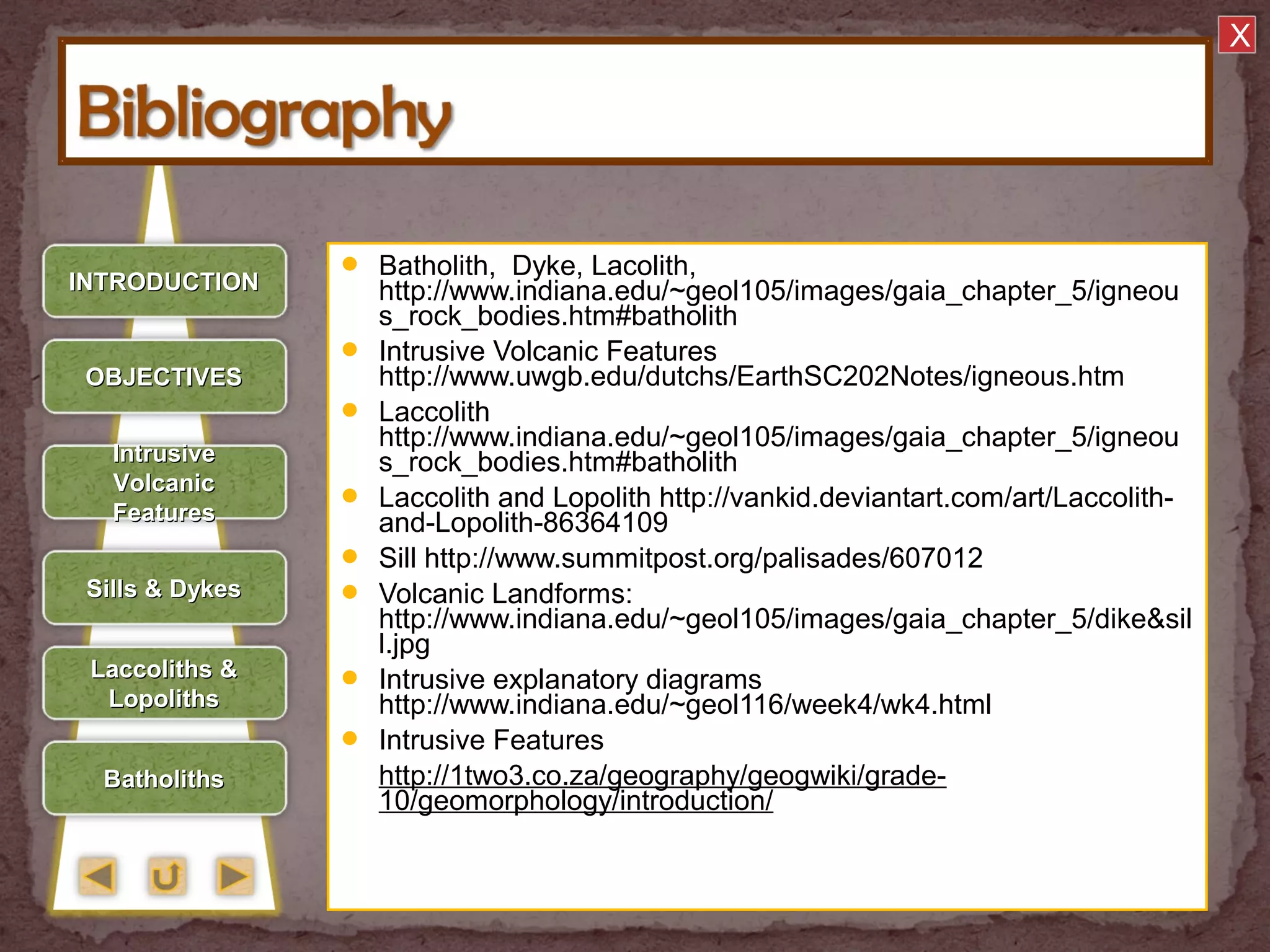 Geography M1 Intrusive Volcanic | PPT