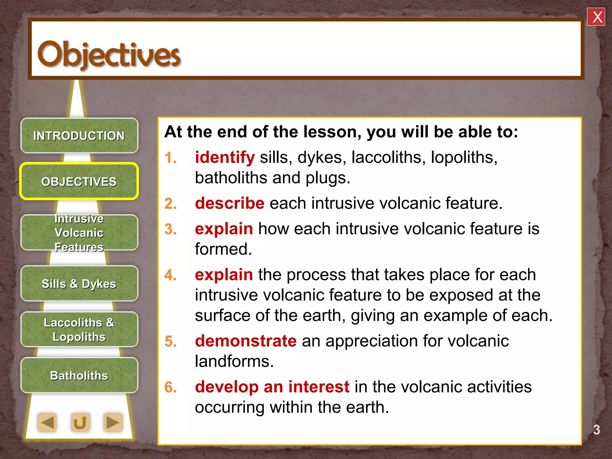 Geography M1 Intrusive Volcanic | PPT