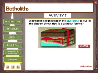 Geography M1 Intrusive Volcanic | PPT