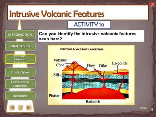 Geography M1 Intrusive Volcanic | PPT
