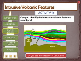 Intrusive Volcanic Activity