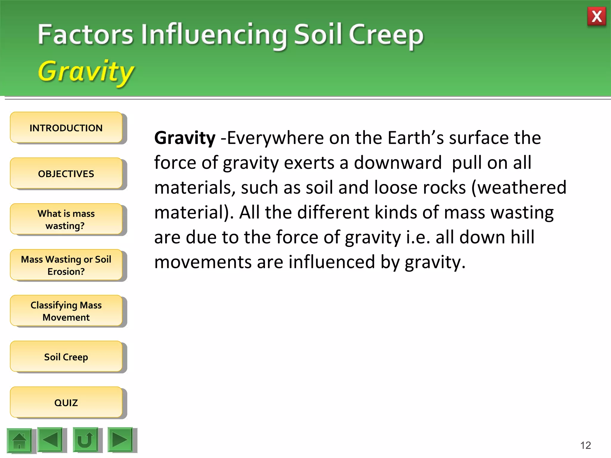 Geography M2 Soil Creep | PPT