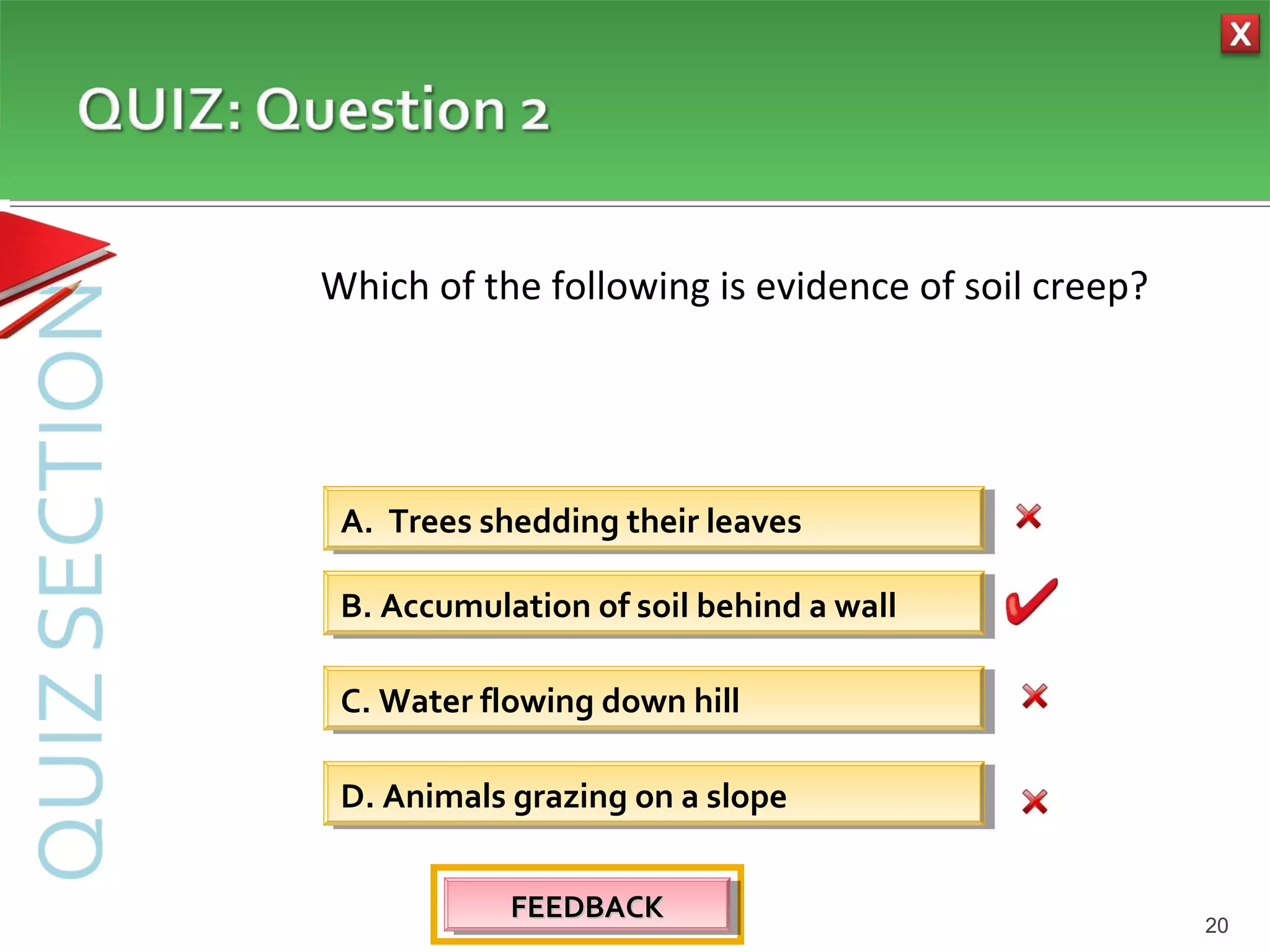 Geography M2 Soil Creep | PPT