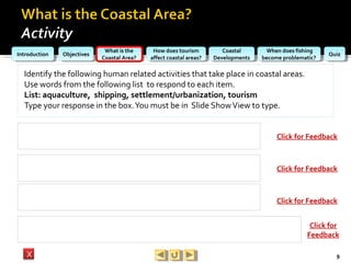 Geography M2 Human Impact in Coastal Areas | PPT