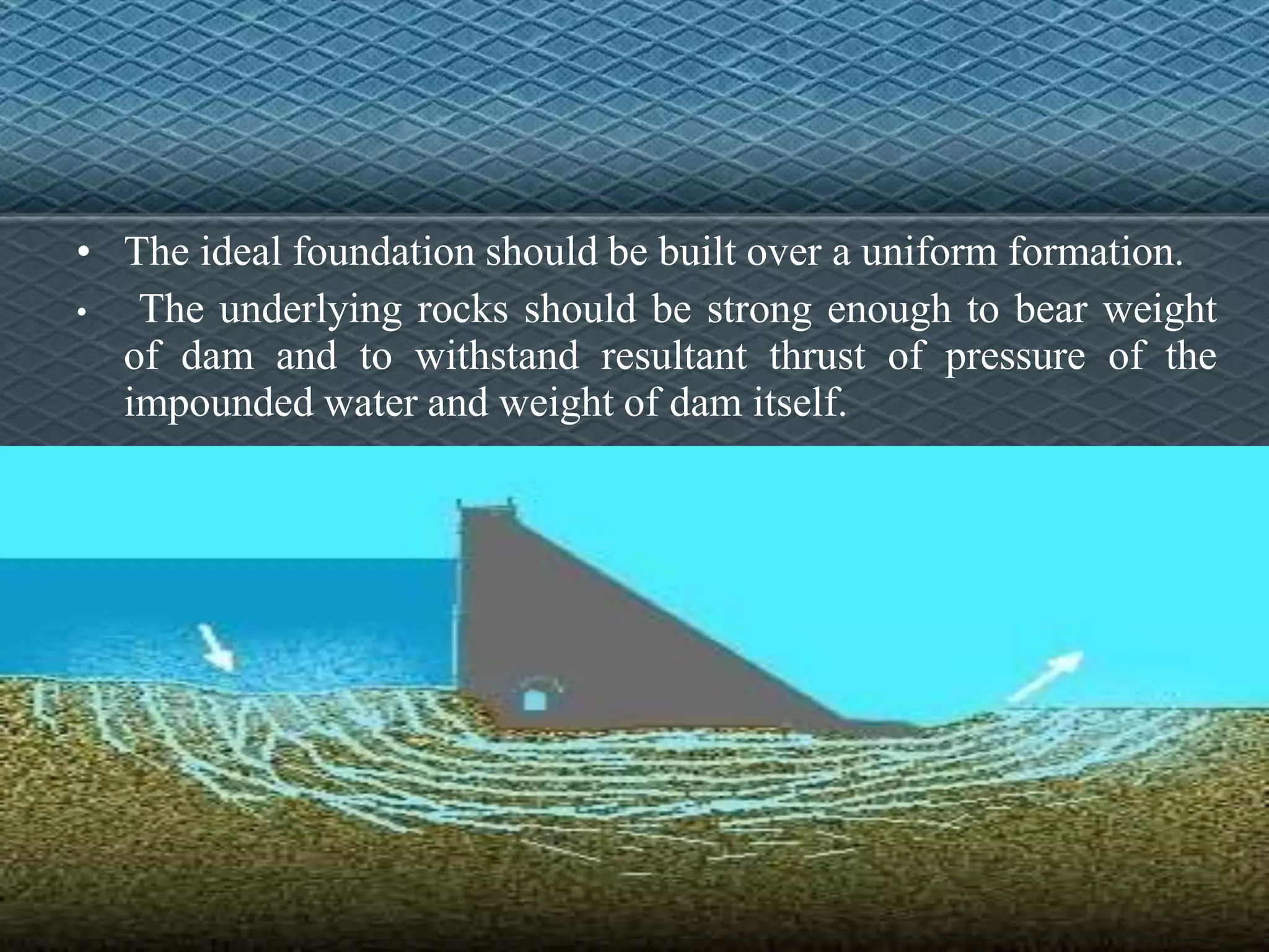 New geology of dams & reservoir unit v | PPTX