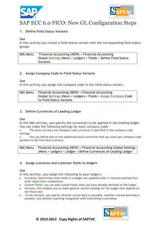 Newglconfiurationstepbystep | PDF