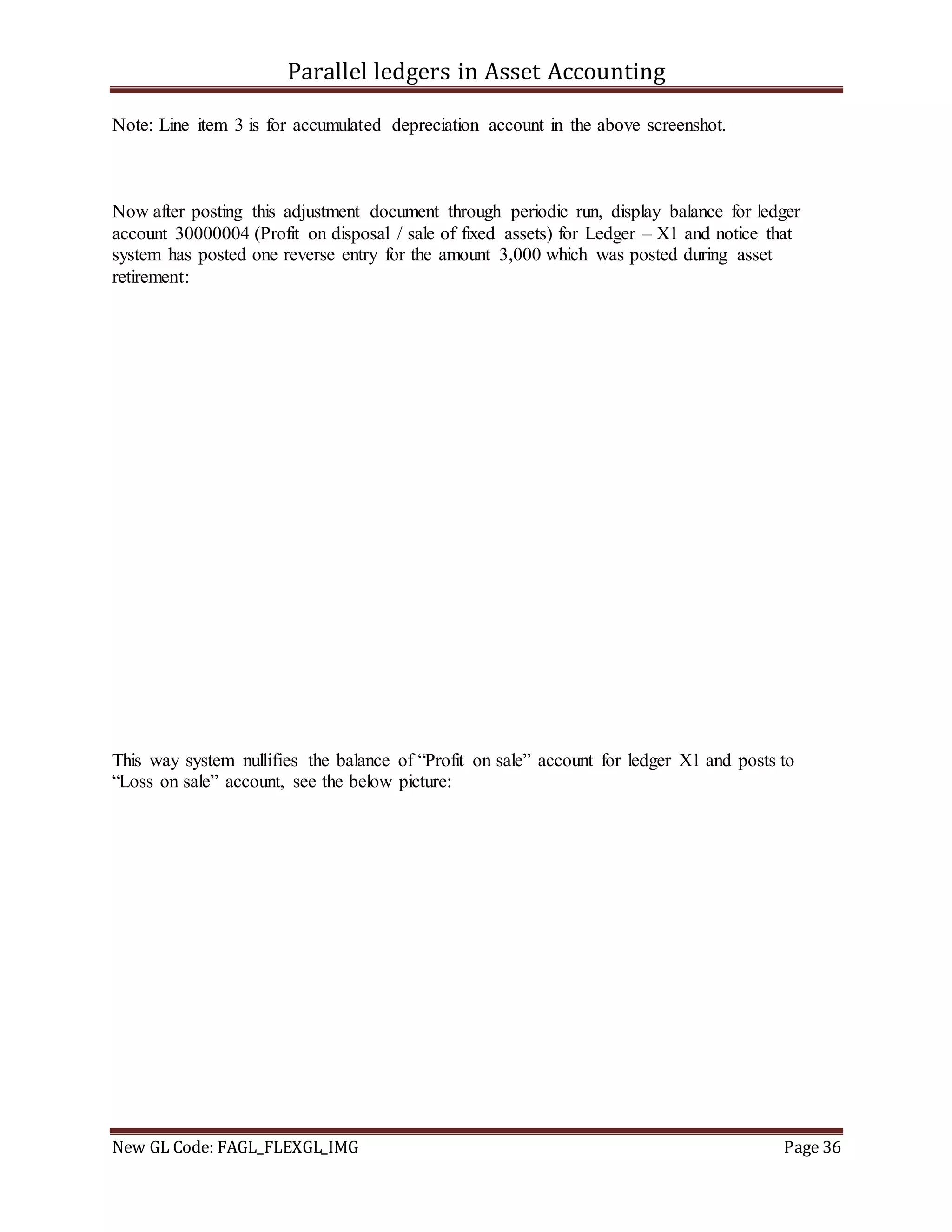 New GL parallel ledgers in asset accounting | DOCX