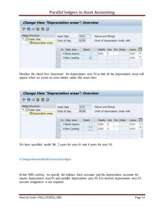 New GL parallel ledgers in asset accounting | DOCX | Stocks and Bonds ...