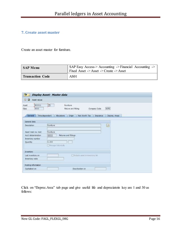 New GL parallel ledgers in asset accounting | DOCX | Stocks and Bonds ...