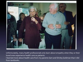 End of Life From My Side of The Gurney | Dr. Brian Goldman | PPTX