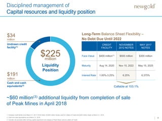 New gold presentation may 2018 v final | PPT