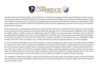 New granada (reading) | PPT