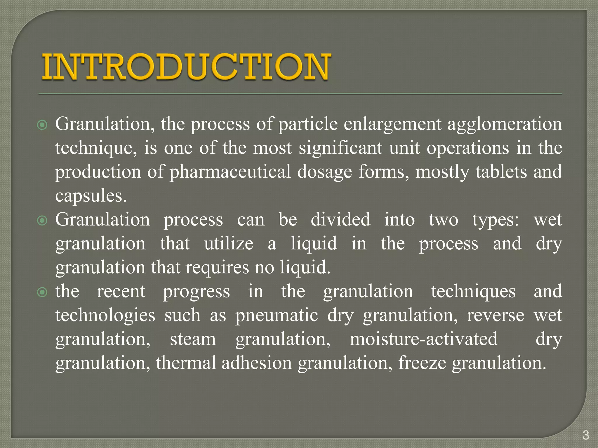 New granulation methods (devilal .kethavath ) | PDF