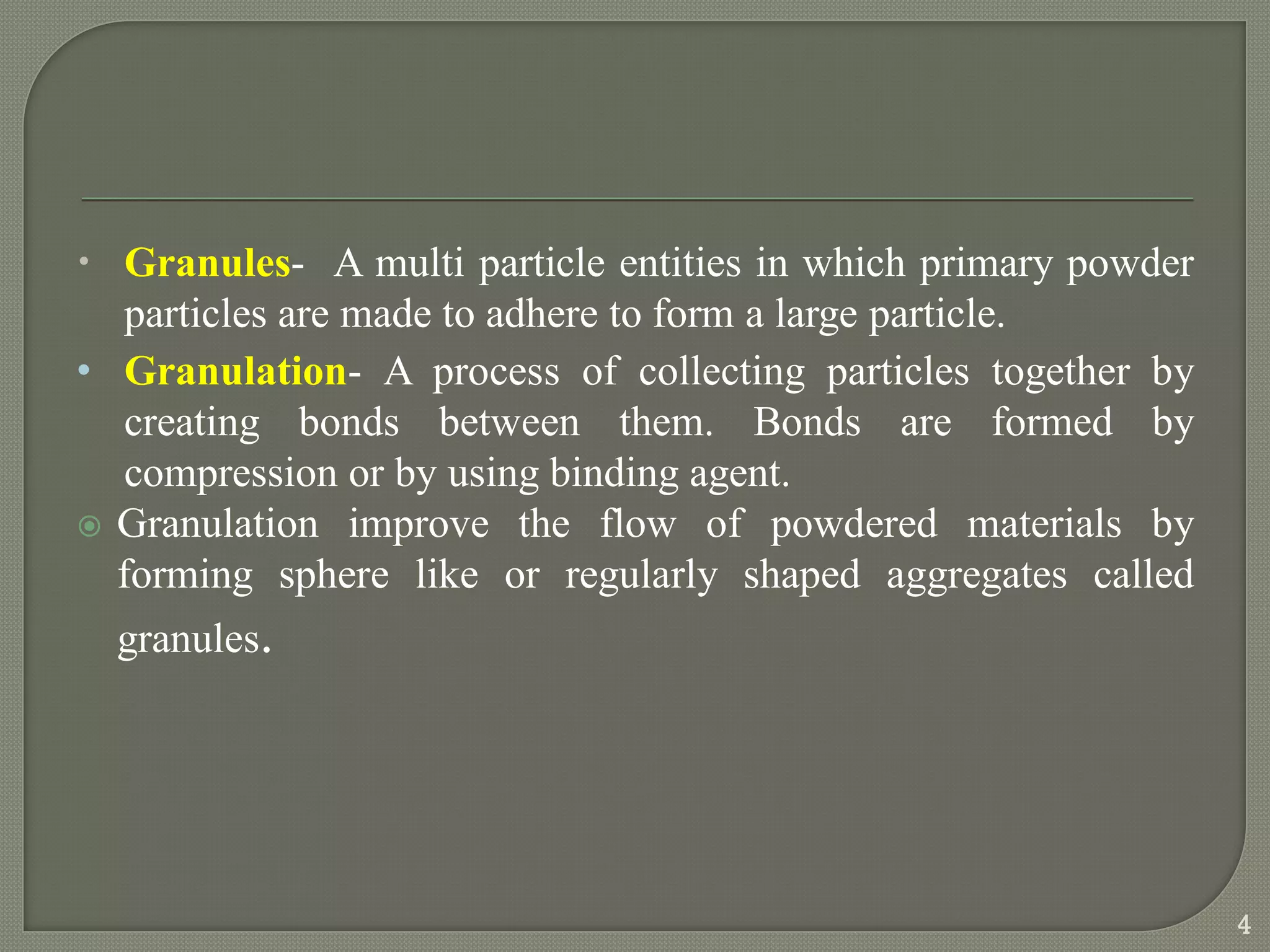 New granulation methods (devilal .kethavath ) | PDF