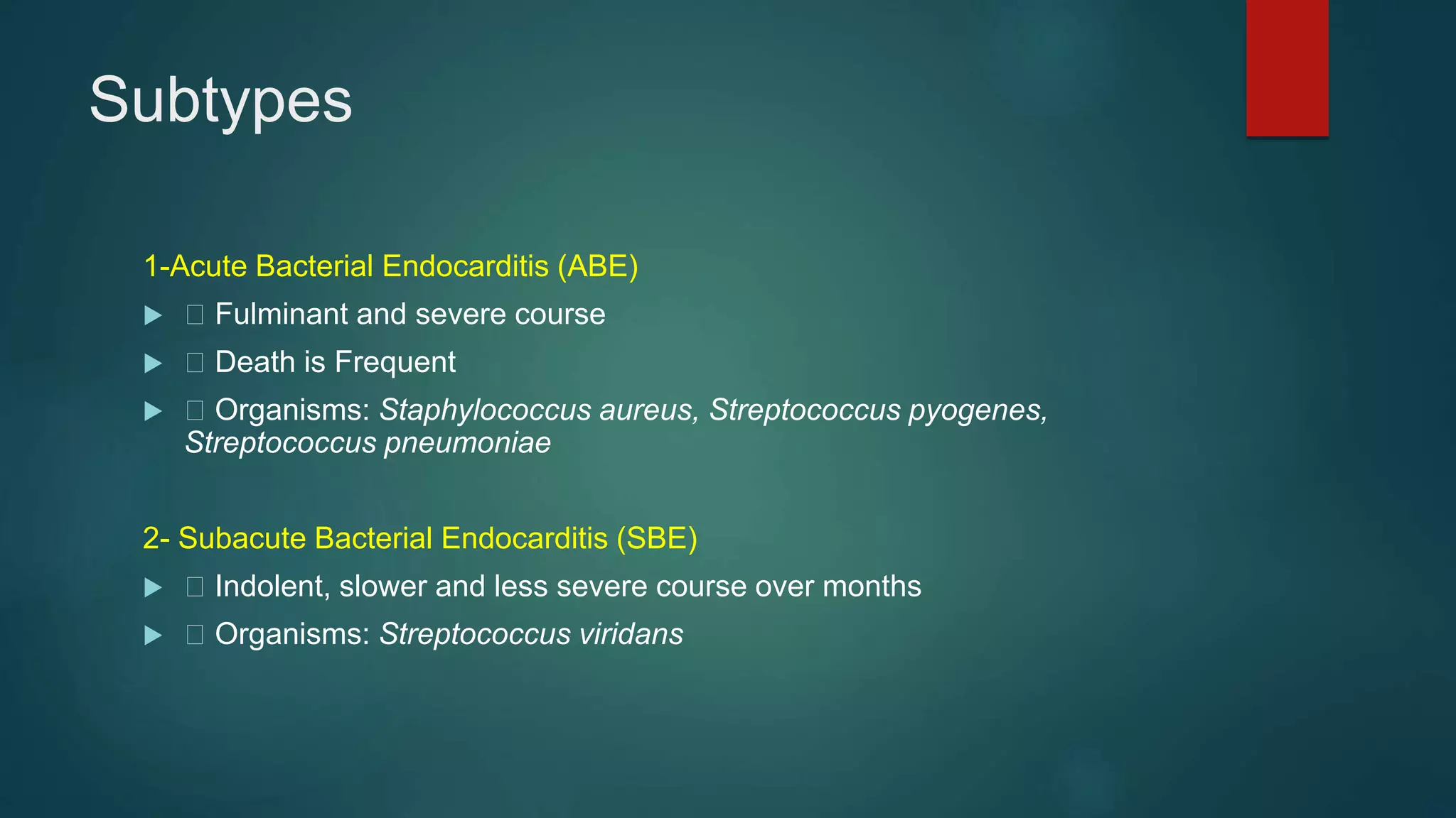 PEDO: New guidelines for prophylaxis against infective endocarditis | PPTX