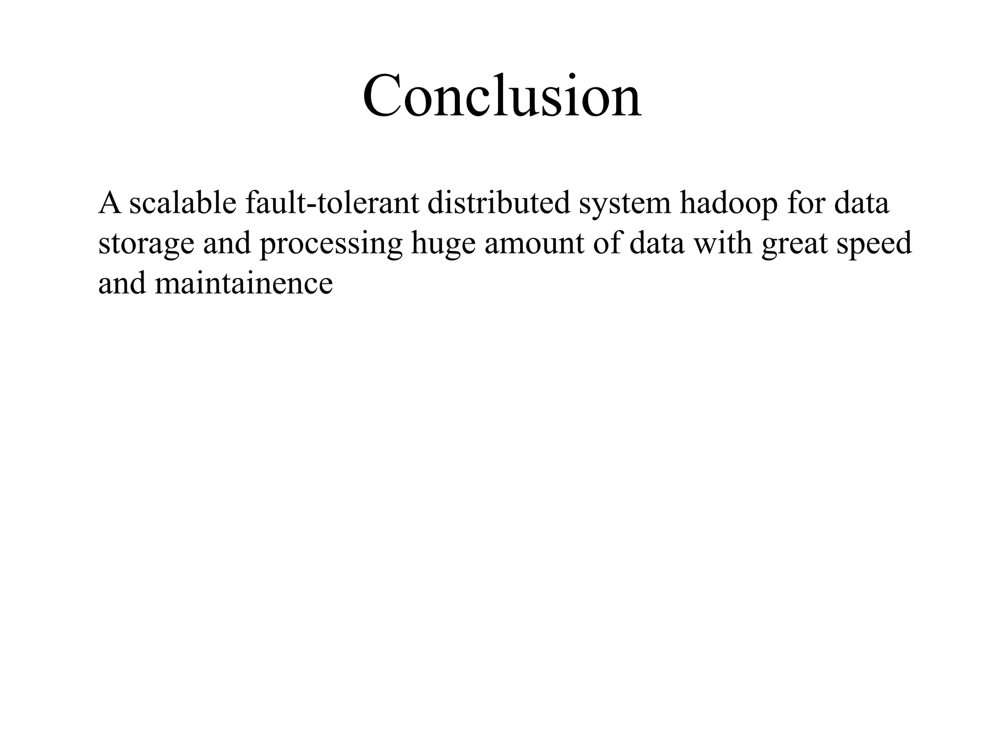 Hadoop And Their Ecosystem ppt | PPTX