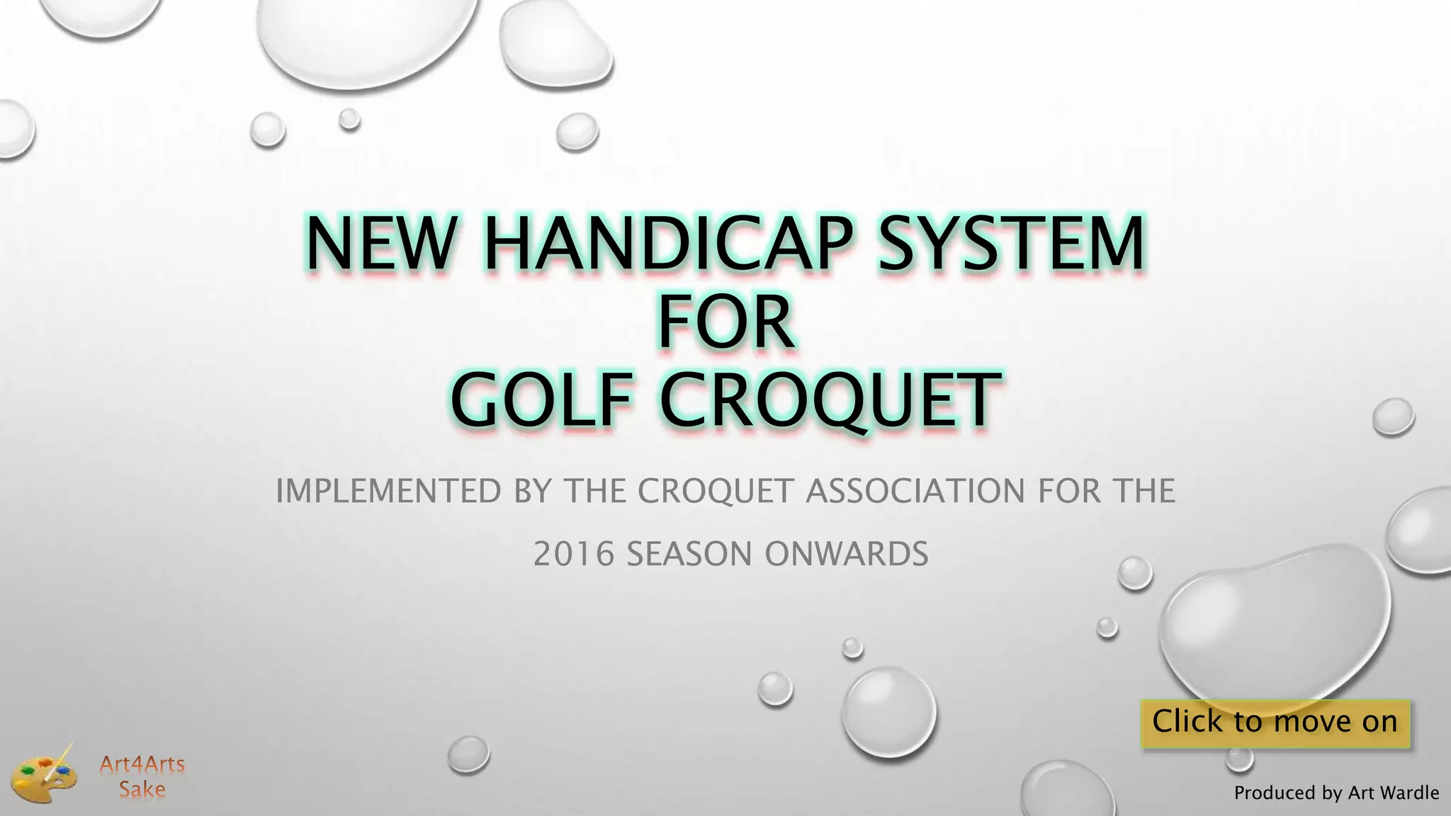 New handicap system | PPT
