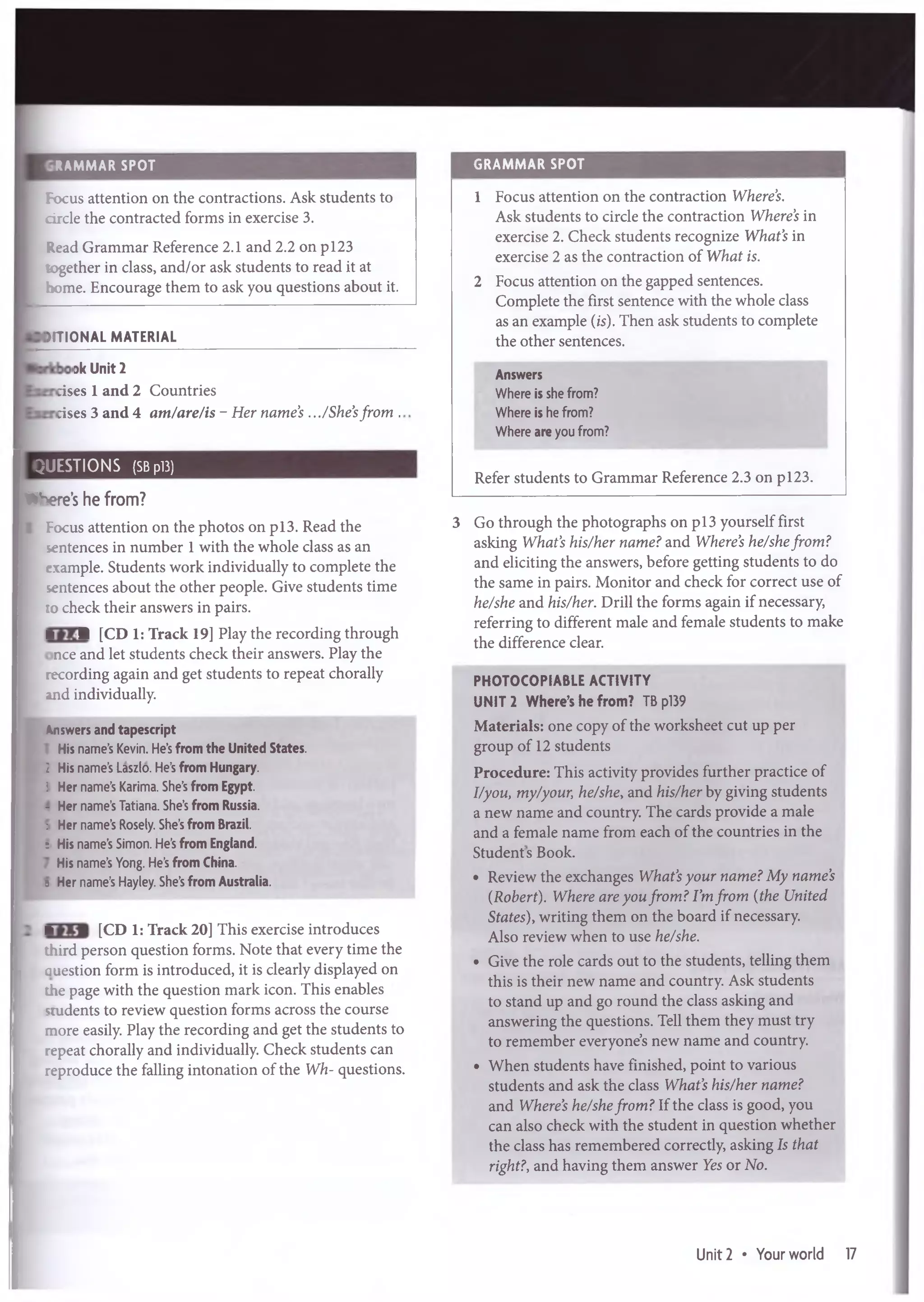 New headway beginner. teacher's book. 4th ed 2011 151p | PDF | Homework ...