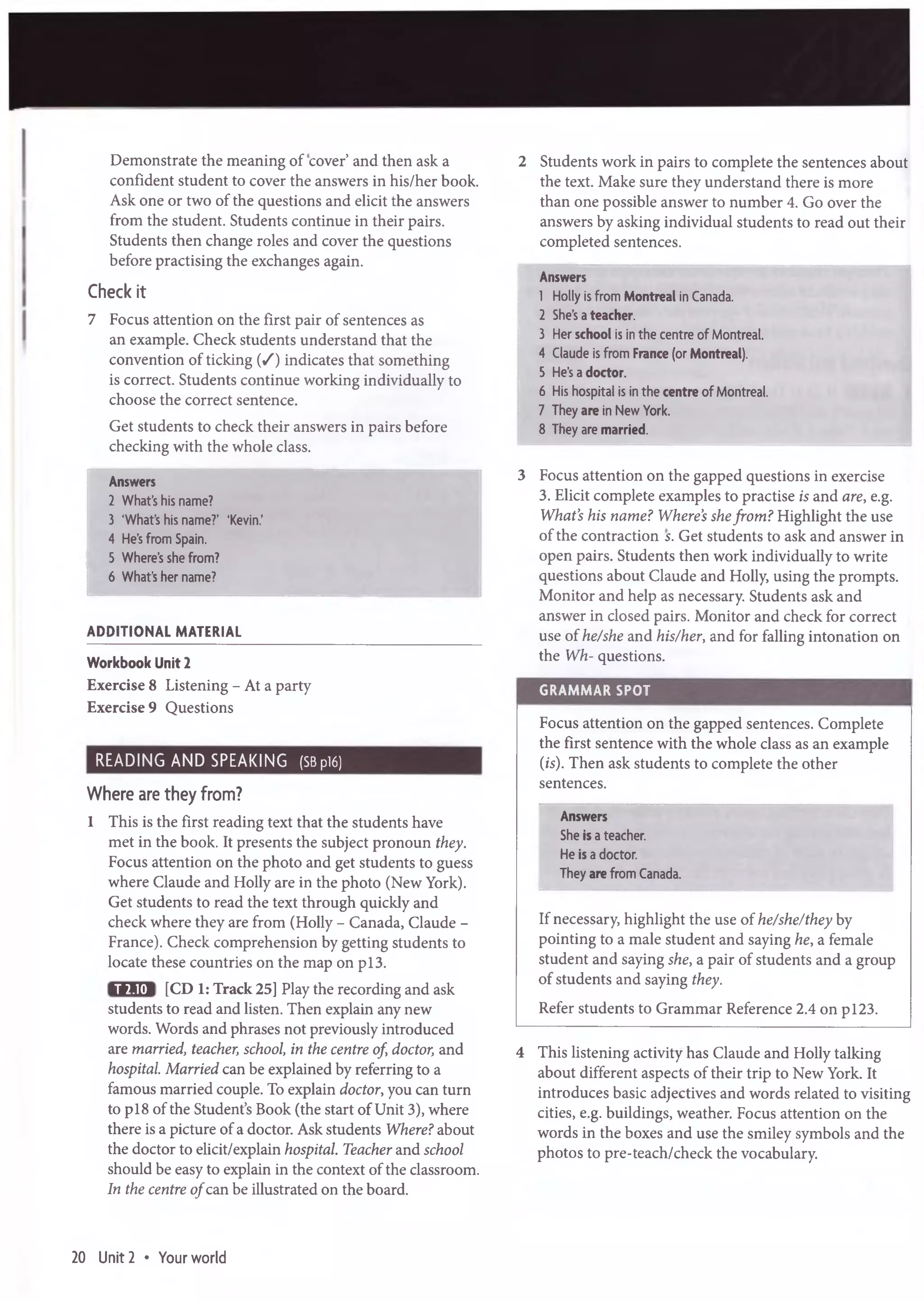 New headway beginner. teacher's book. 4th ed 2011 151p | PDF | Homework and Study | Education