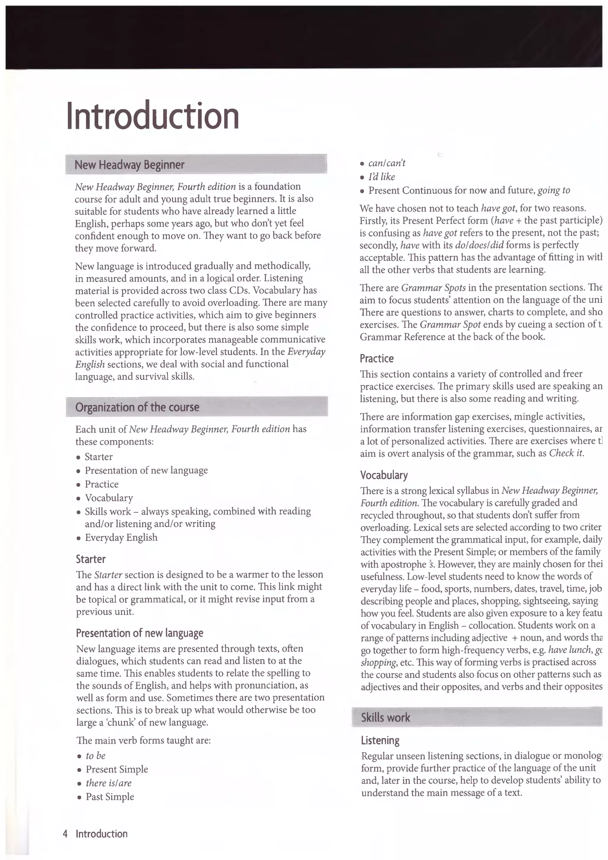 New headway beginner. teacher's book. 4th ed 2011 151p | PDF | Homework and Study | Education