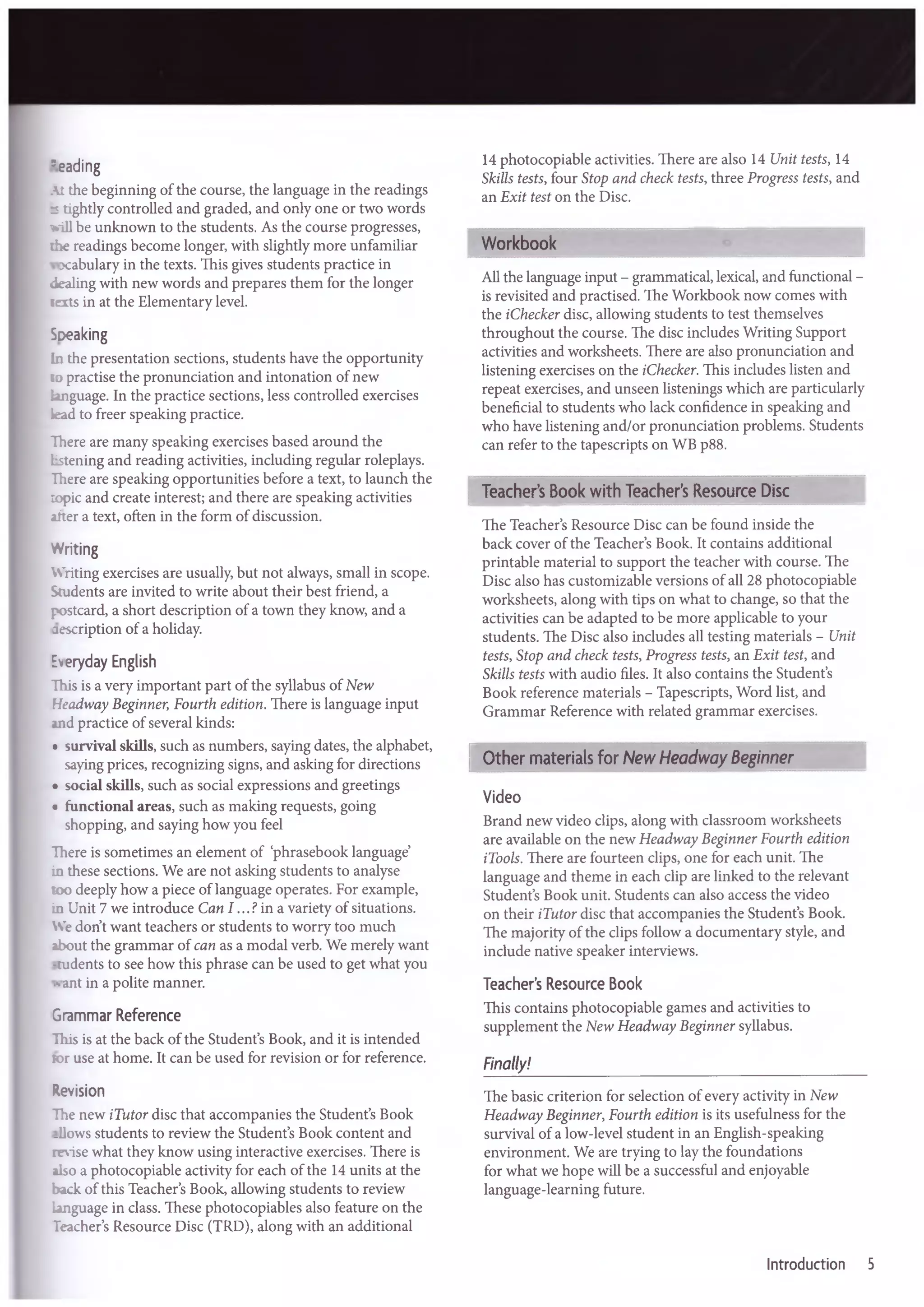 New headway beginner. teacher's book. 4th ed 2011 151p | PDF | Homework ...