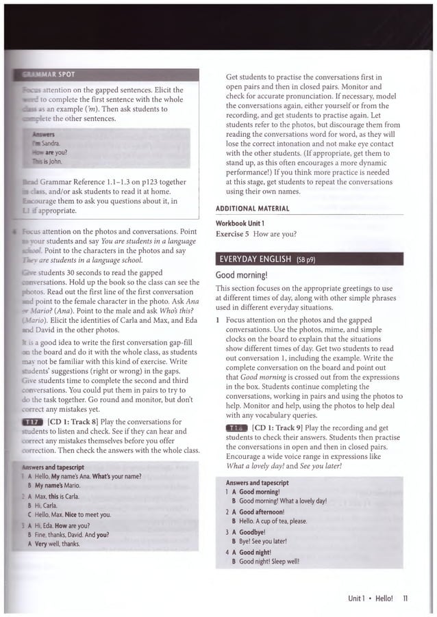 New headway beginner. teacher's book. 4th ed 2011 151p | PDF | Homework and Study | Education