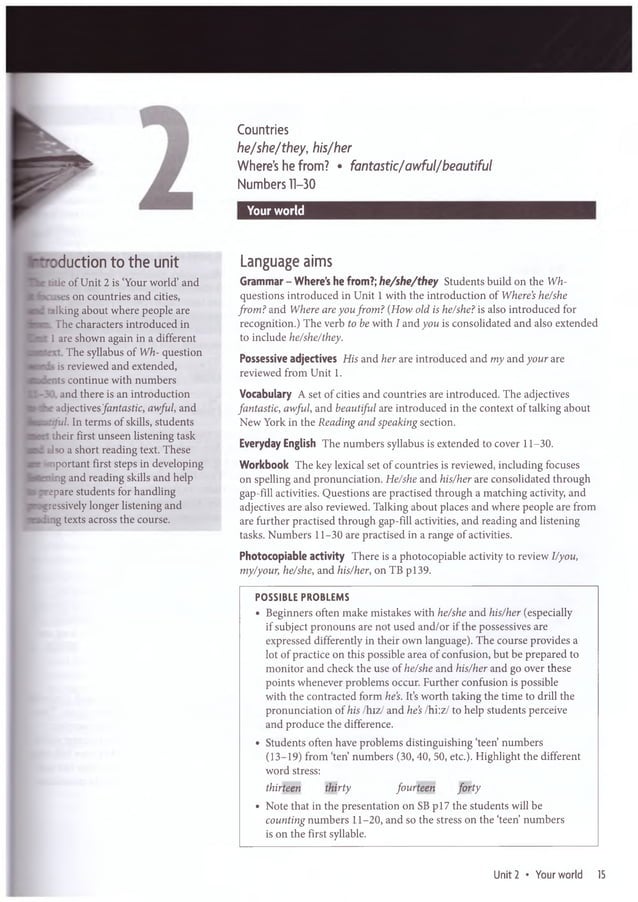 New headway beginner. teacher's book. 4th ed 2011 151p | PDF | Homework and Study | Education