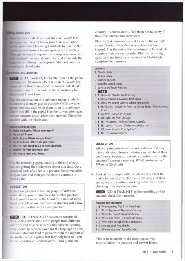 New headway beginner. teacher's book. 4th ed 2011 151p | PDF | Homework ...