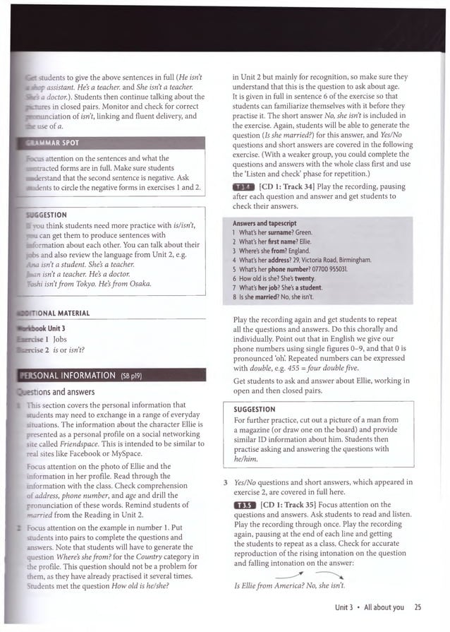 New headway beginner. teacher's book. 4th ed 2011 151p | PDF | Homework ...