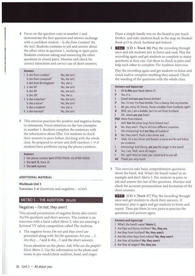 New headway beginner. teacher's book. 4th ed 2011 151p | PDF | Homework ...