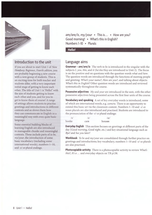 New headway beginner. teacher's book. 4th ed 2011 151p | PDF | Homework ...