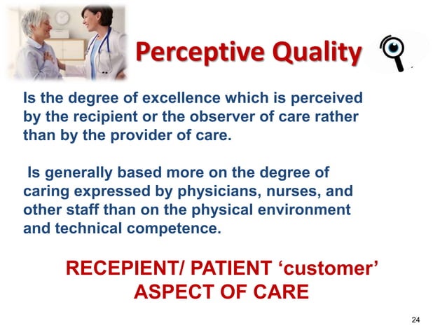 Healthcare Quality: Basic concepts | PPTX | Healthcare Industry ...