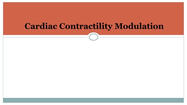 New Heart Failure modalities: HIS Bundle Pacing & Cardiac Contractility ...