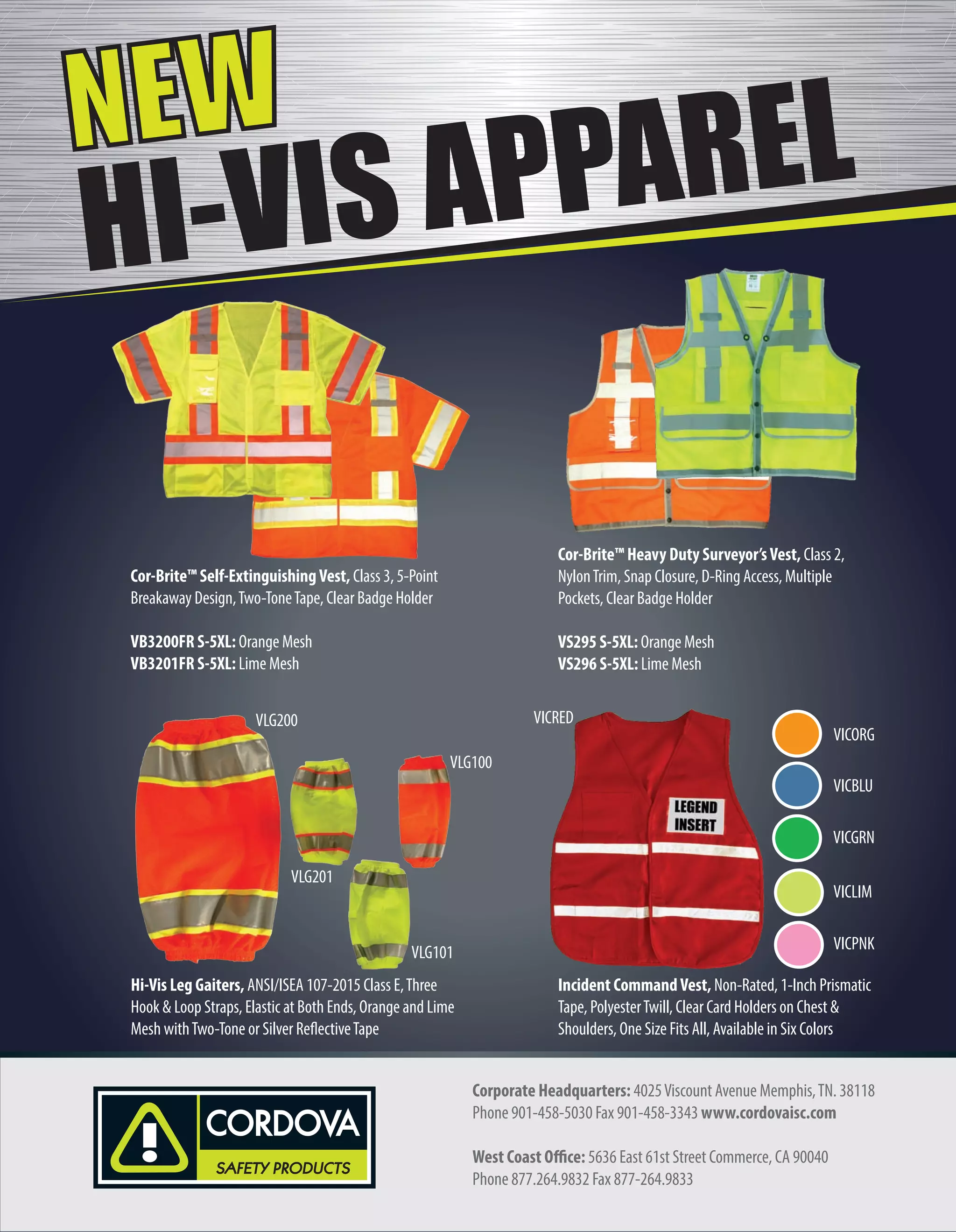 New HIS-VIS Apparel | PDF