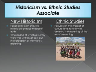 New historicism | PPTX