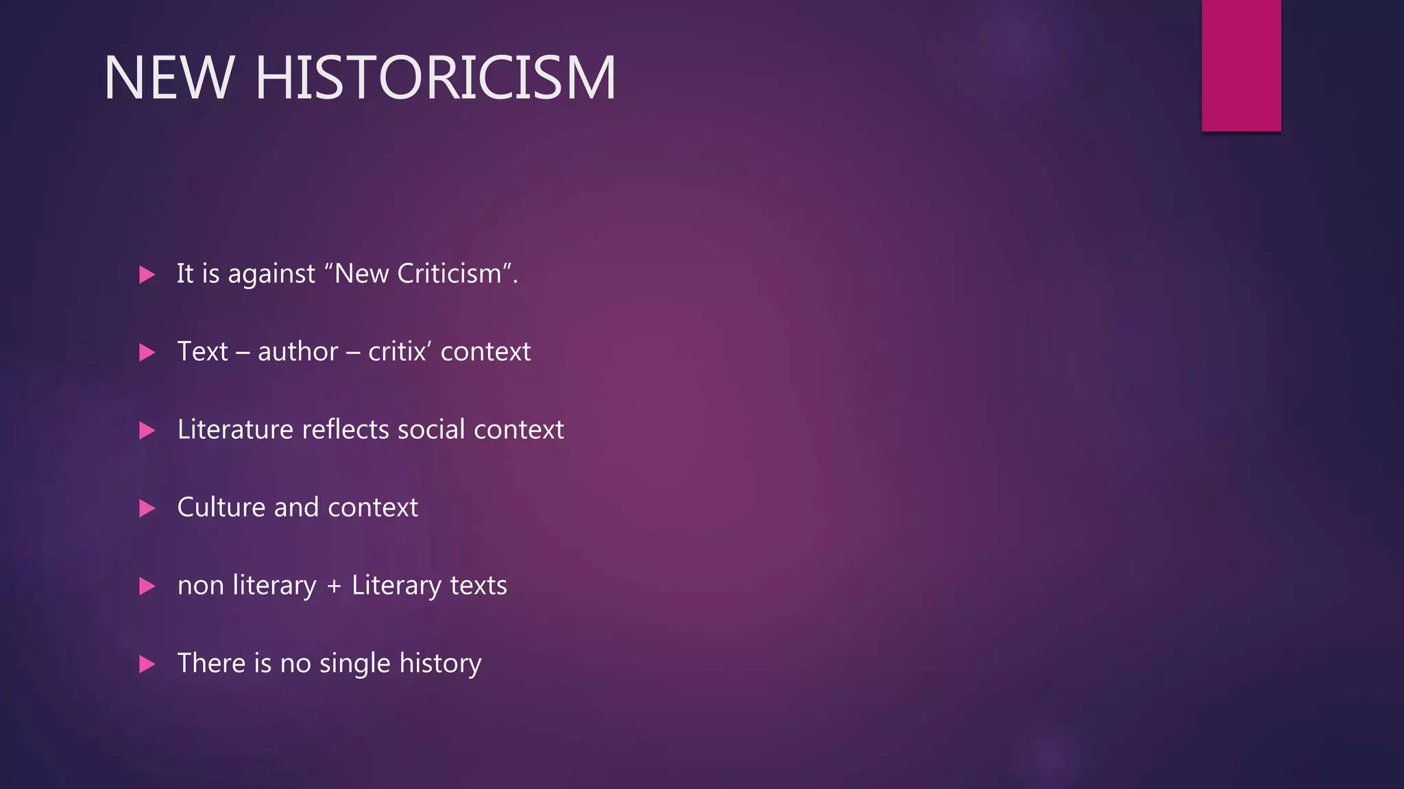New historicism | PPTX