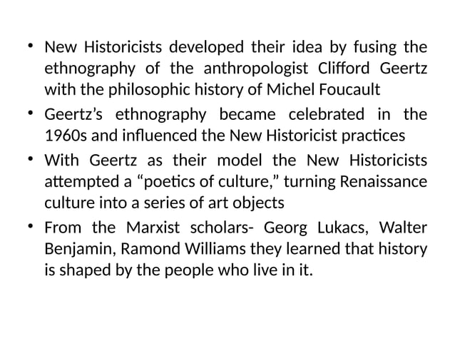 New Historicism Criticism and theory.ppt