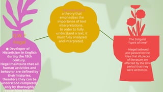 New Historicism Literary Theory Analysis | PPT