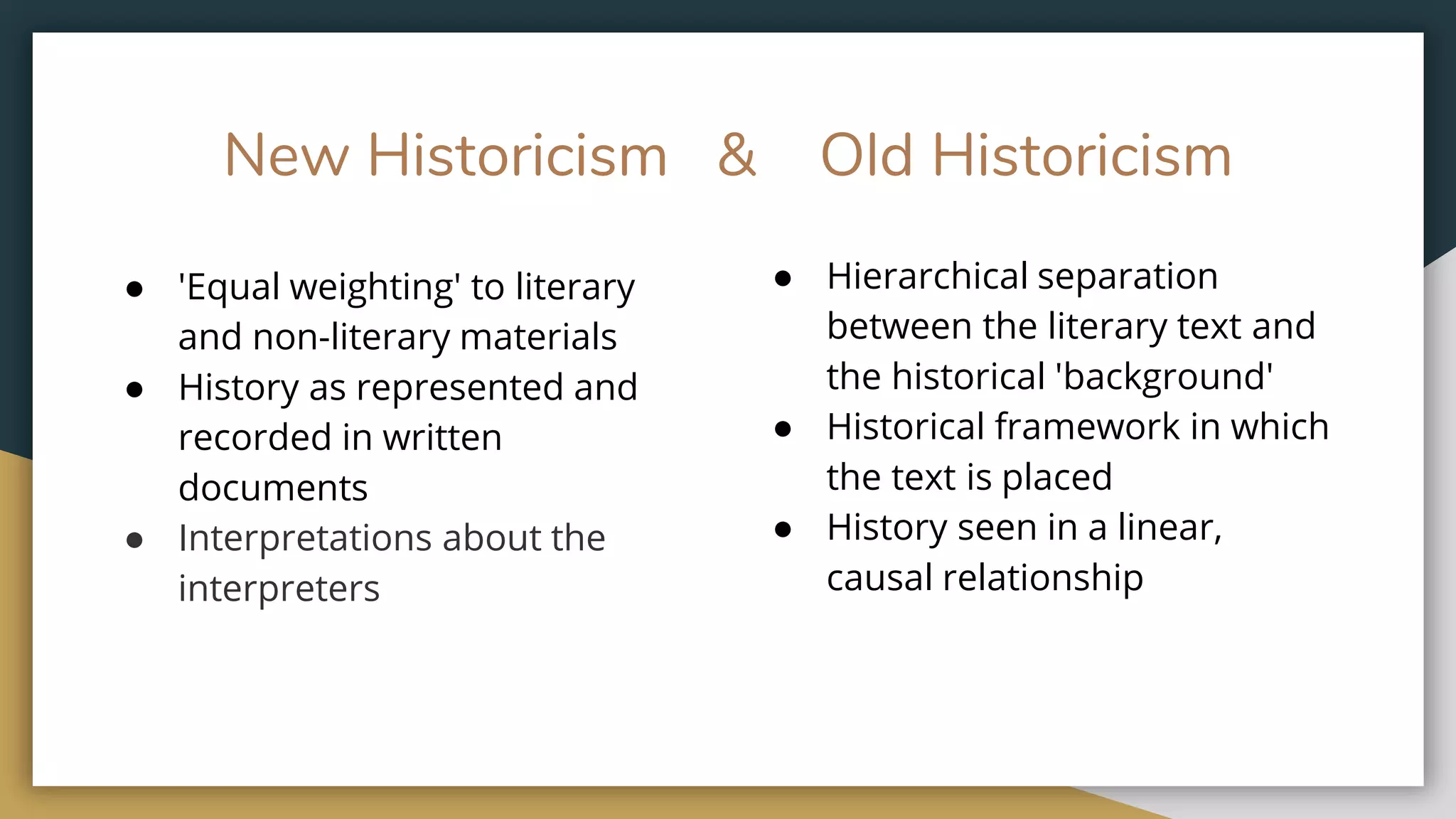 New historicism & Cultural materialism | PDF