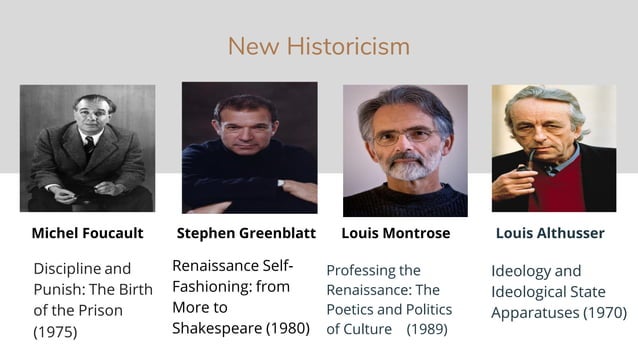 New historicism & Cultural materialism | PDF