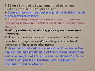 New Historicism (Poetics of Culture) | PDF