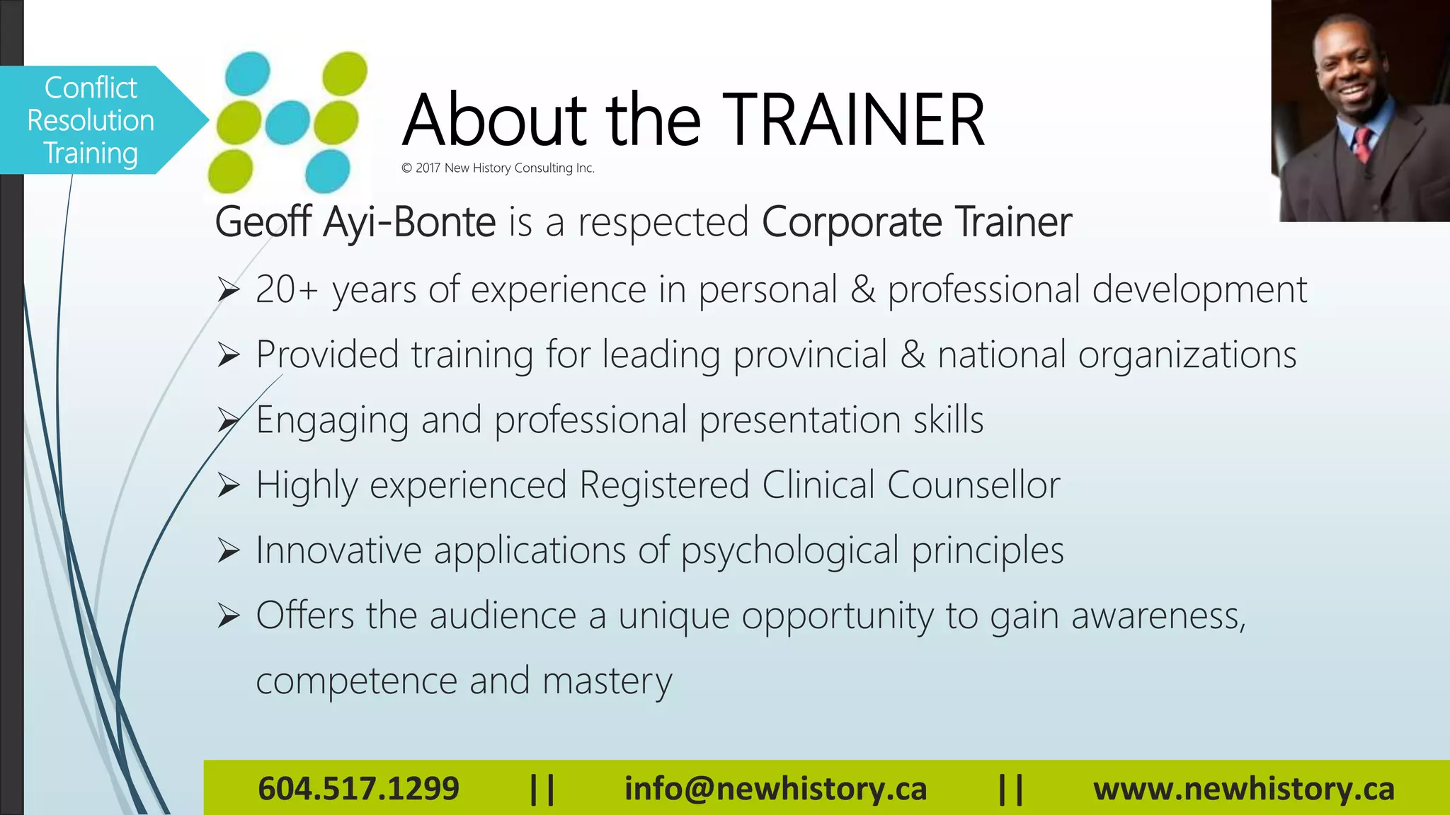 4 -in-1 Conflict Resolution Training (w/Certification) | PPT