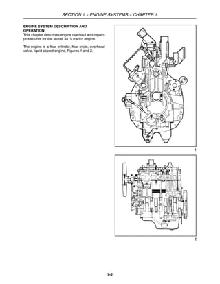 New holland 3415 tractor service repair manual | PDF