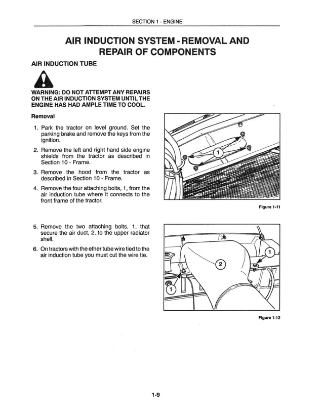 New holland 9484 tractor service repair manual | PDF
