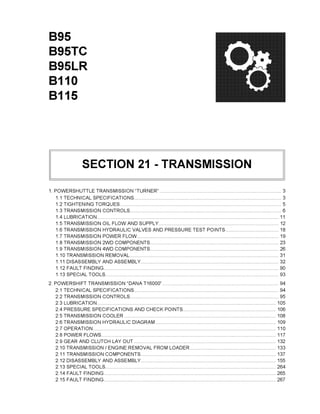 New holland b95 backhoe loader service repair manual | PDF